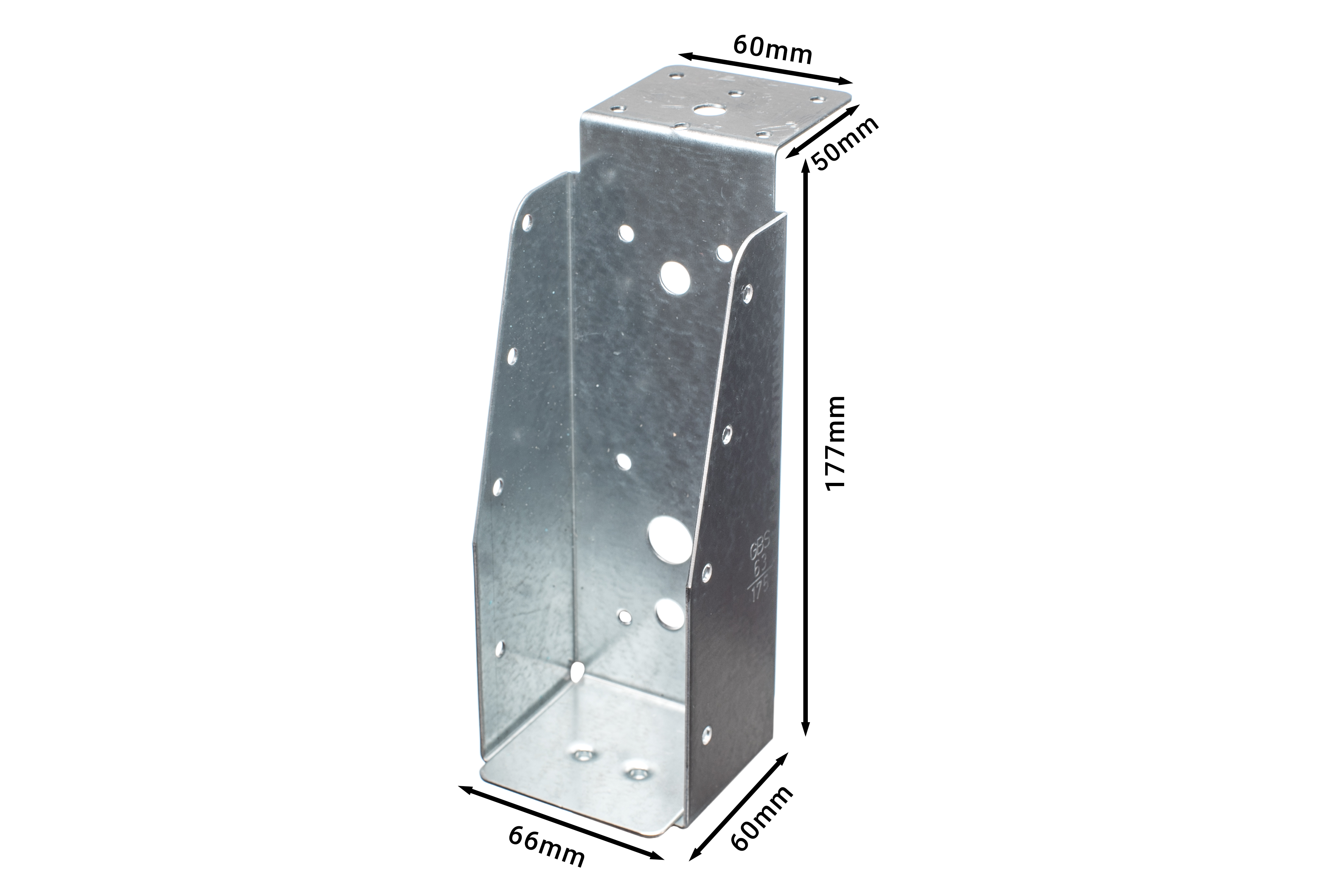 Balkdrager Verzinkt voor 6.3 x 17.5 cm Balken Kopen? | Wovar