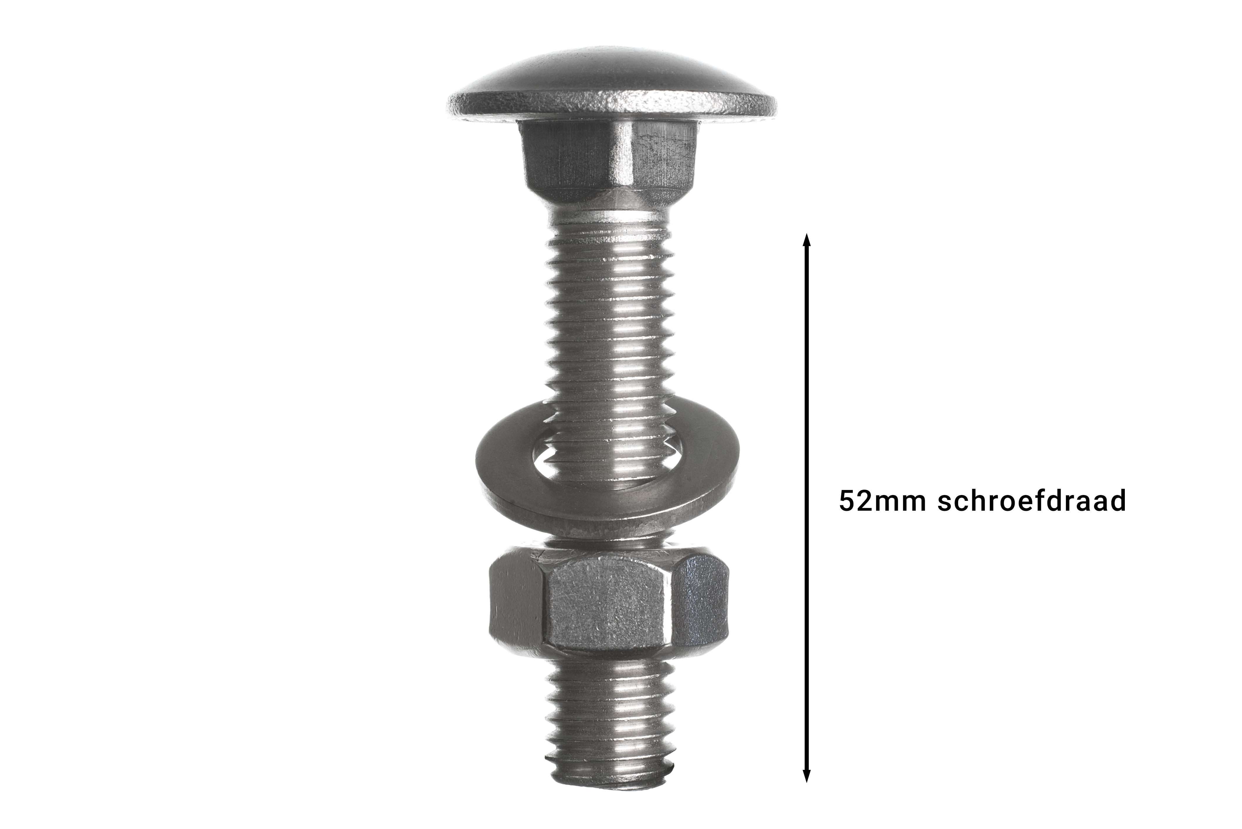 Slotbouten RVS M12 x 60 mm Kopen? Slotbout RVS - Morgen in Huis