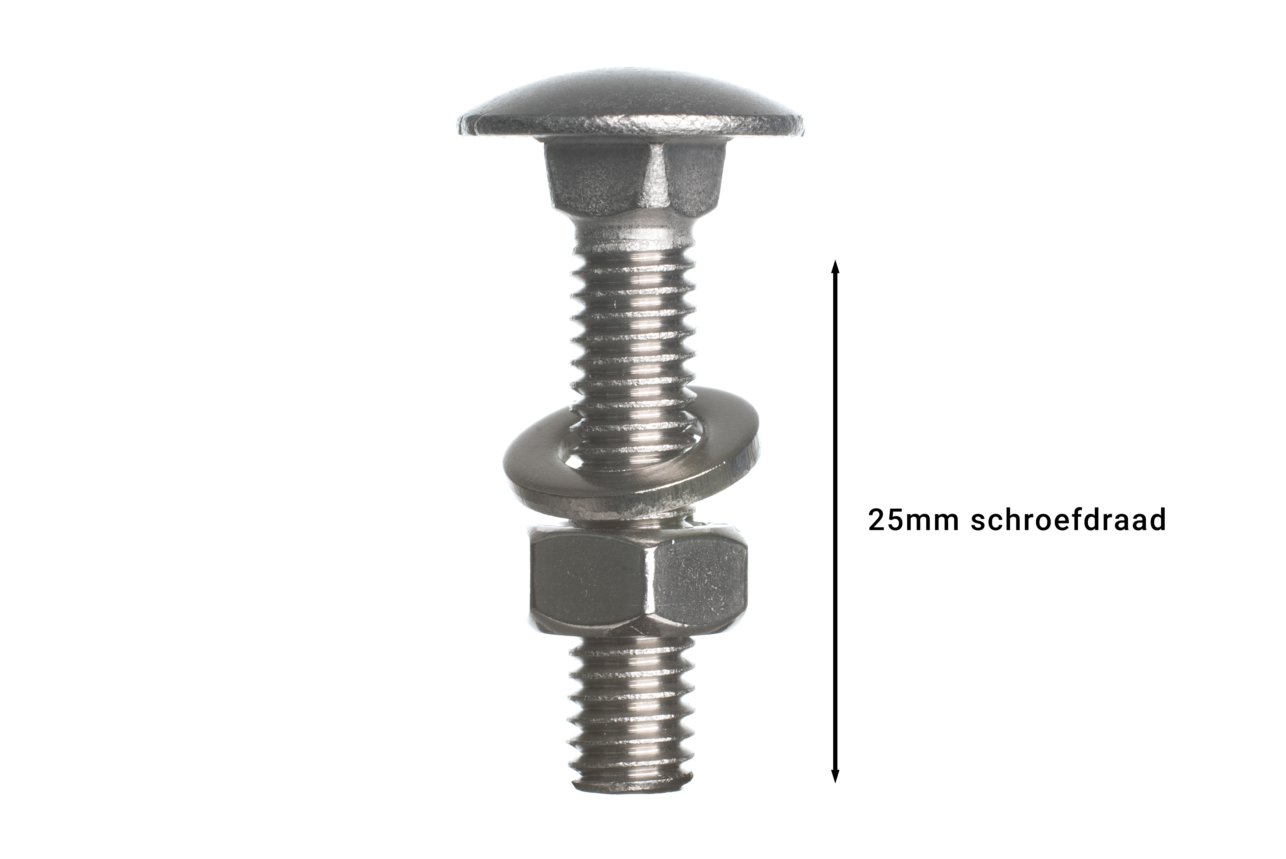 Slotbouten RVS M6 x 30 mm Kopen? Slotbout RVS - Morgen in Huis