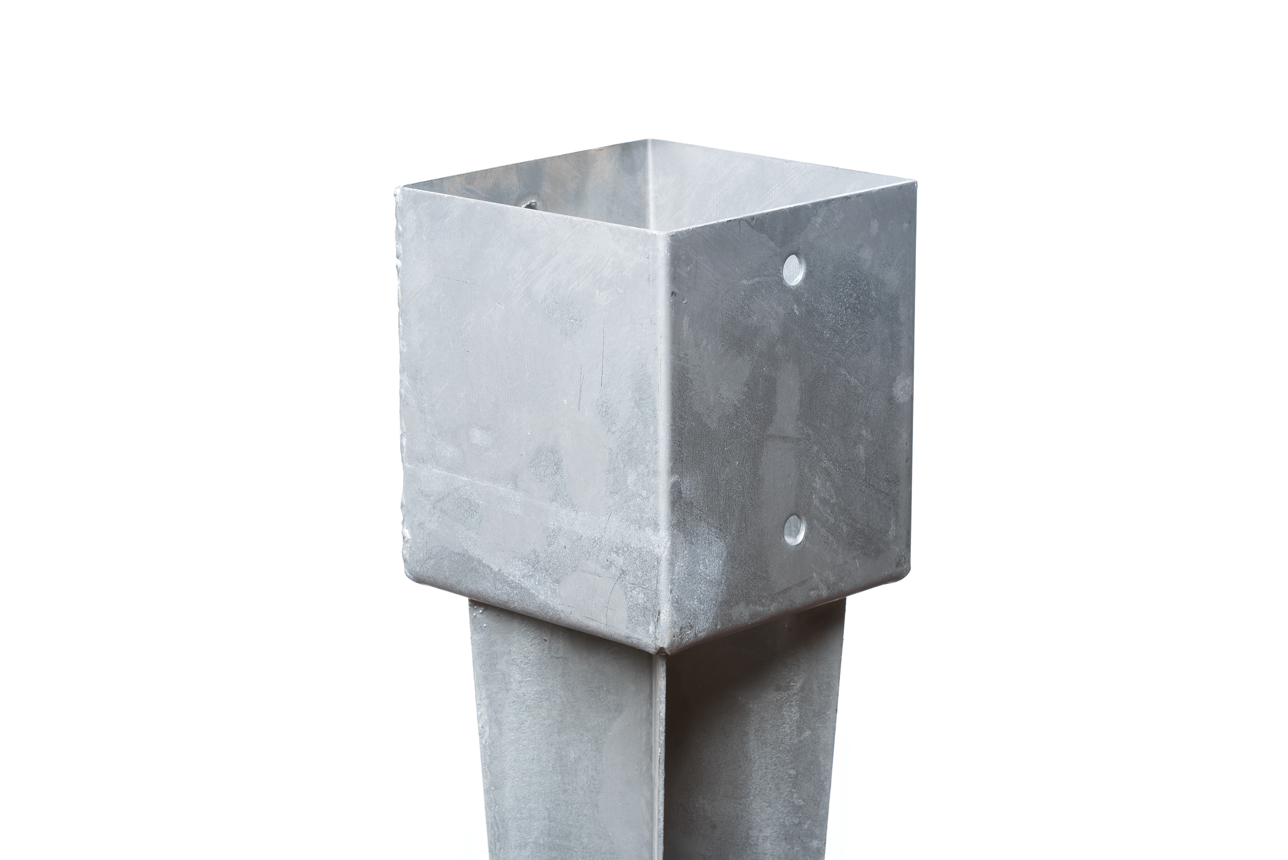 Paalhouder 15x15 met punt Kopen? Paalpunt voor 15x15 cm palen